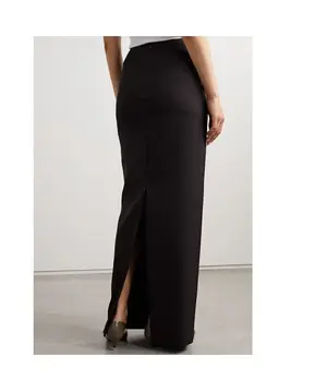 THE ROW Bartelle Wool Extra-long Skirt
