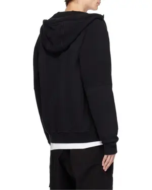 Stone Island Zip-up Drawstring Hoodie