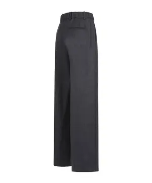 THE ROW Pleat-front Wide-leg Trousers