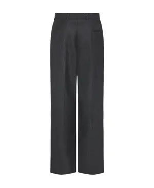 THE ROW Pleat-front Wide-leg Trousers