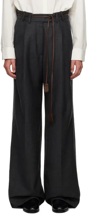THE ROW Pleat-front Wide-leg Trousers
