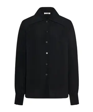 THE ROW Oversized Pointed Collar Button-down Shirt