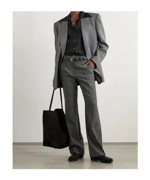 THE ROW Oversized Pointed Collar Button-down Shirt