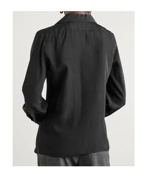 THE ROW Oversized Pointed Collar Button-down Shirt