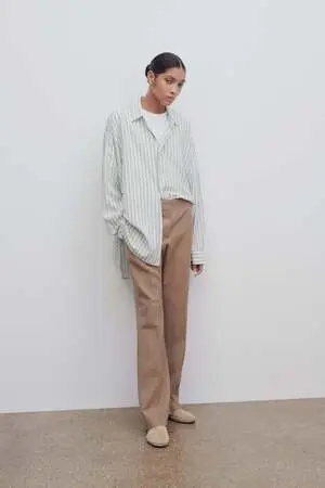 THE ROW Baer Wool Trousers