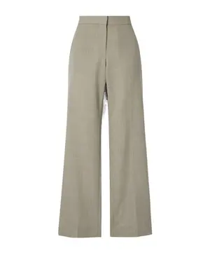 THE ROW Baer Wool Trousers - Nude