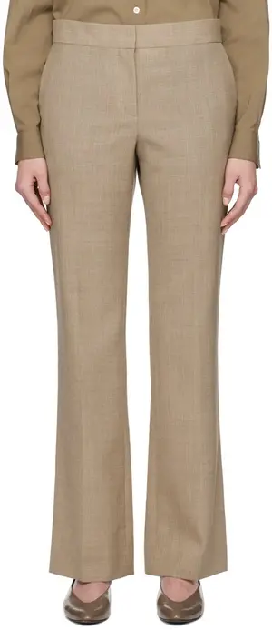 THE ROW Baer Wool Trousers