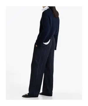 Tommy Hilfiger Loose Fit Metallic Striped Pants