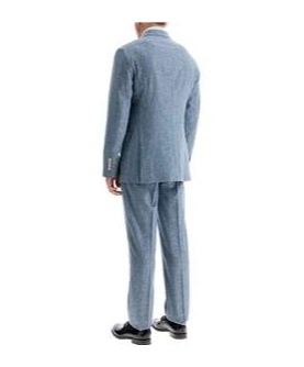 Brunello Cucinelli Single-breasted Pinstriped Suit