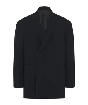 THE ROW Oversized Diomede Jacket - Black