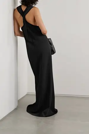 THE ROW Ingmar Twisted Back Maxi Dress