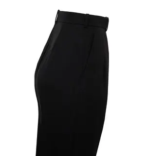 THE ROW Corby Pleated Wool Tailored Trousers