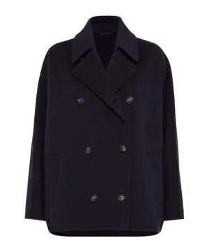 Brunello Cucinelli Double-breasted Long-sleeved Jacket