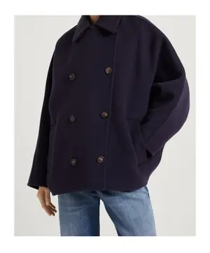 Brunello Cucinelli Double-breasted Long-sleeved Jacket