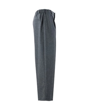 Brunello Cucinelli Pressed Crease Tapered Leg Trousers - Gray