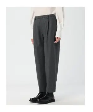 Brunello Cucinelli Pressed Crease Tapered Leg Trousers - Gray