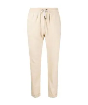 Brunello Cucinelli Cropped Virgin Wool-blend Trousers
