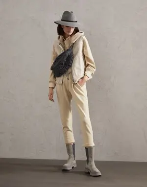 Brunello Cucinelli Cropped Virgin Wool-blend Trousers