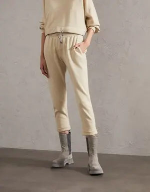 Brunello Cucinelli Cropped Virgin Wool-blend Trousers