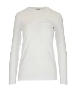 Brunello Cucinelli Long-sleeved Jersey T-shirt