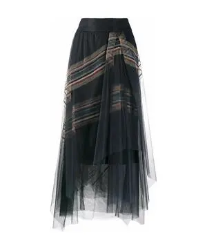 Brunello Cucinelli Layered Skirt
