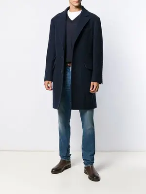 Brunello Cucinelli Single-breasted Long-sleeved Coat