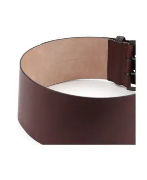 Brunello Cucinelli Wide Buckle Belt