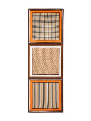 Burberry Mix Print Scarf