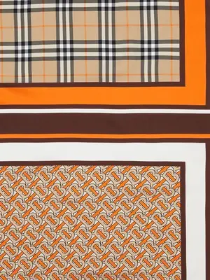 Burberry Mix Print Scarf