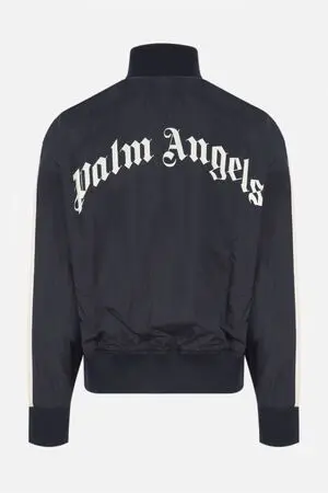 Palm Angels Logo Printed Track Jacket
