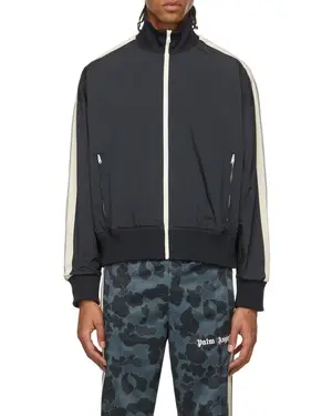 Palm Angels Logo Printed Track Jacket