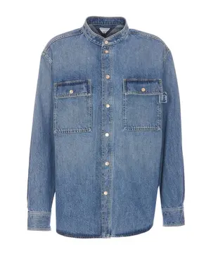 Bottega Veneta Regular Fit Denim Shirt
