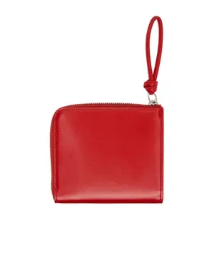 JIL SANDER Giro Wallet - Red