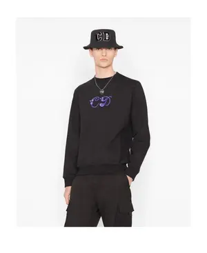 Dior Logo Embroidered Crewneck Sweater