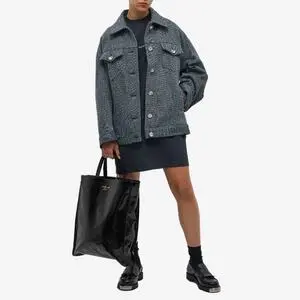 Acne Studios High-shine Tote Bag