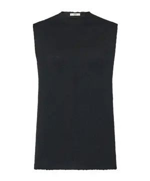 THE ROW Oakson Top With Ruffle Detail