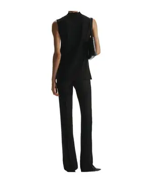 THE ROW Oakson Top With Ruffle Detail