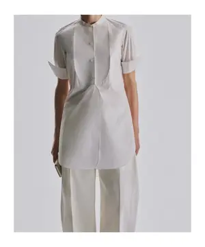 THE ROW Elaris Pleated Shirt