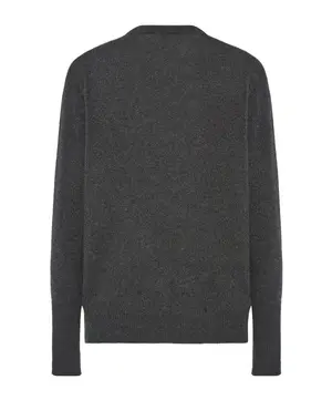 THE ROW Odelle Crewneck Sweater - Black