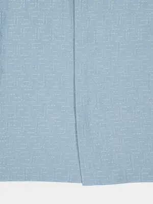 Fendi Light Ff Jacquard Shirt - Blue