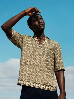 Orlebar Brown Bayleaf Passetto Print Shirt - Green