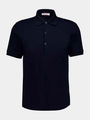 Orlebar Brown Night Iris Bruno Pique Polo