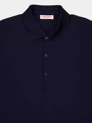 Orlebar Brown Night Iris Bruno Pique Polo