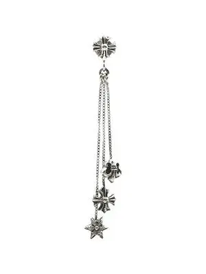 Chrome Hearts Jojo Drop Earring - Silver