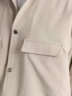 STATE OF ORDER Short-sleeved Flap-pocket Shirt