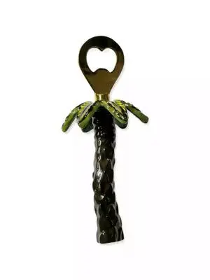LES-OTTOMANS Palm Textured Bottle Opener - Black
