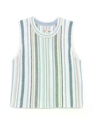 Barbour Josie Knitted Stripe-pattern Top