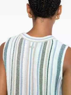 Barbour Josie Knitted Stripe-pattern Top