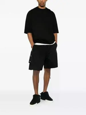 THOM KROM Press-stud Drawstring Shorts