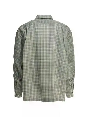 DAIWA PIER39 Check-pattern Flap-pocket Shirt